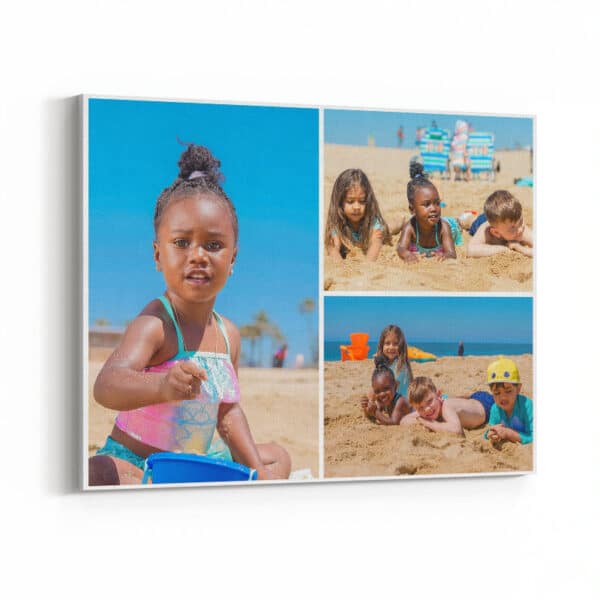 3 Photo Collage Landscape Canvas Style 2 - Canvas Works