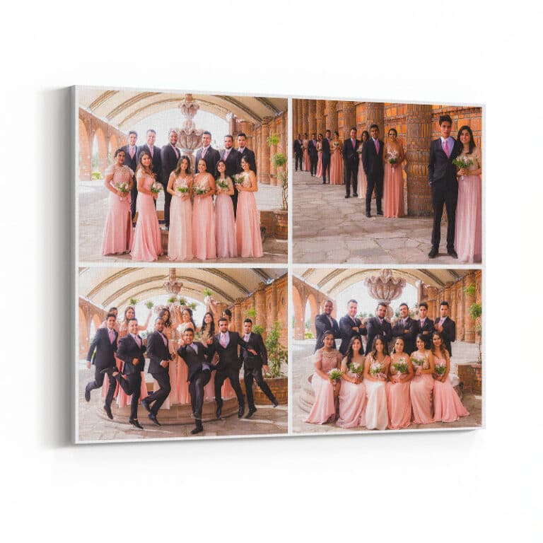 4 Photo Collage Landscape Canvas - Canvas Works